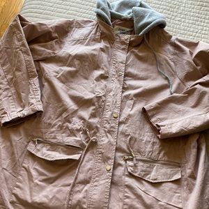 Outer Edge | Jackets & Coats | Trenchcoat W Hoodie Outer Edge | Poshmark